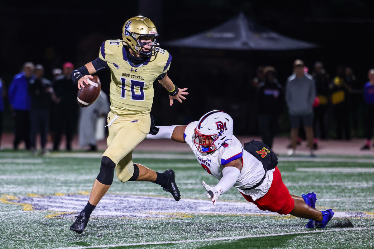 Good Counsel football outlasts DeMatha in OT - Sports Illustrated High ...