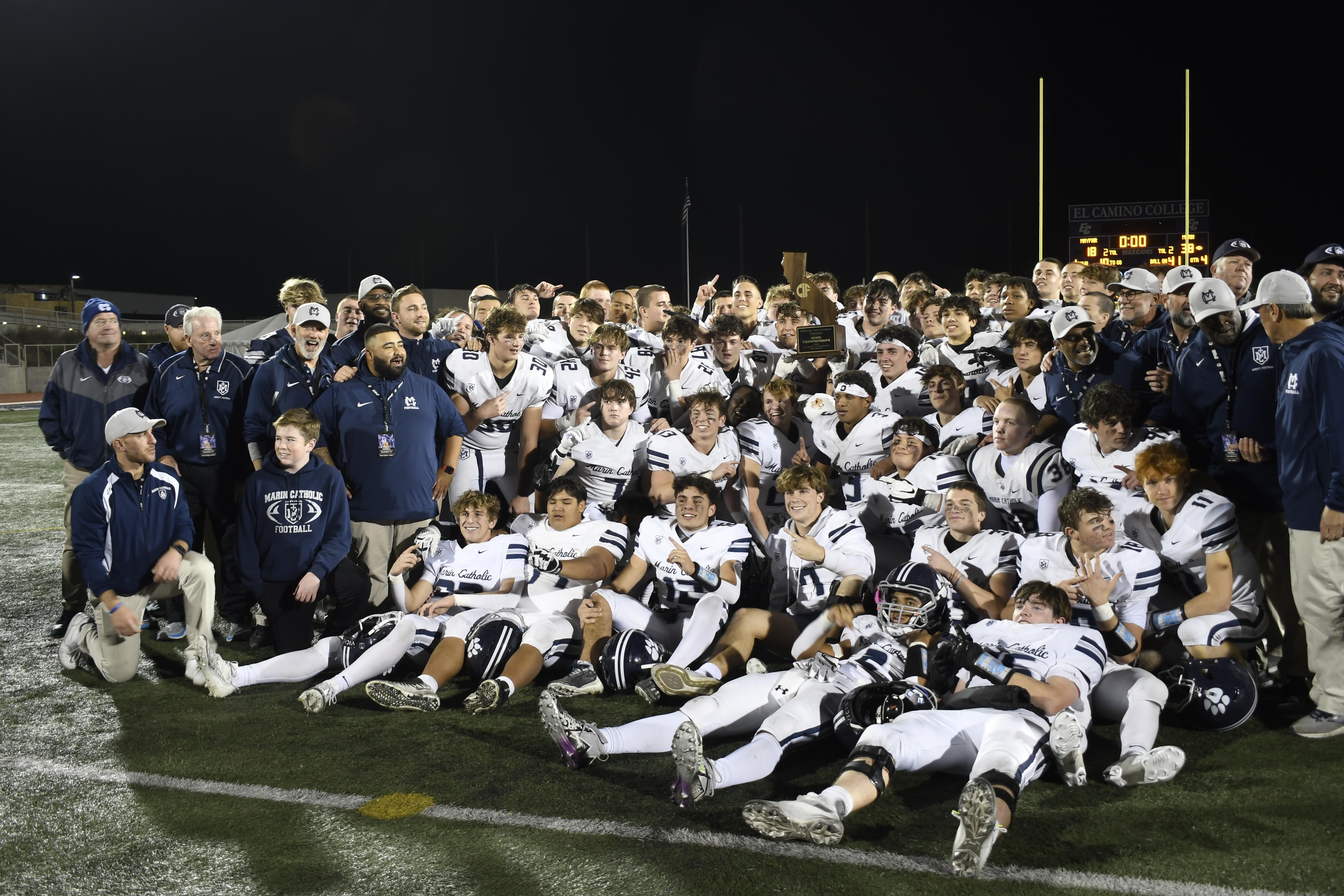 Marin Catholic beats Mayfair 38-18: Live update recap — Wildcats win ...