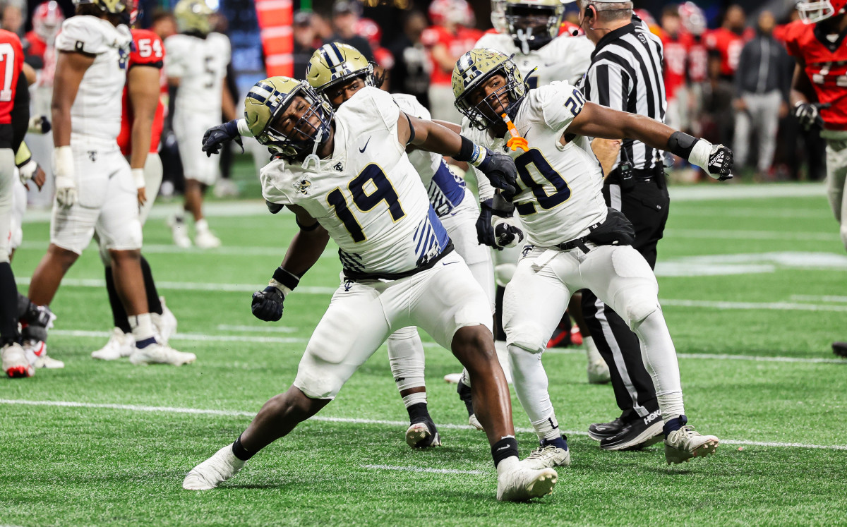 Thomas County Central sacks Woodward for Georgia 6A football state ...