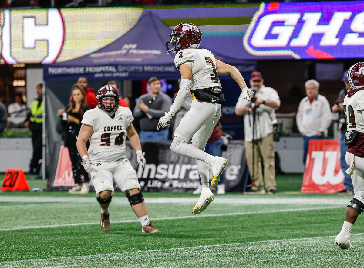 Coffee beats Creekside to win first Georgia high school football state ...