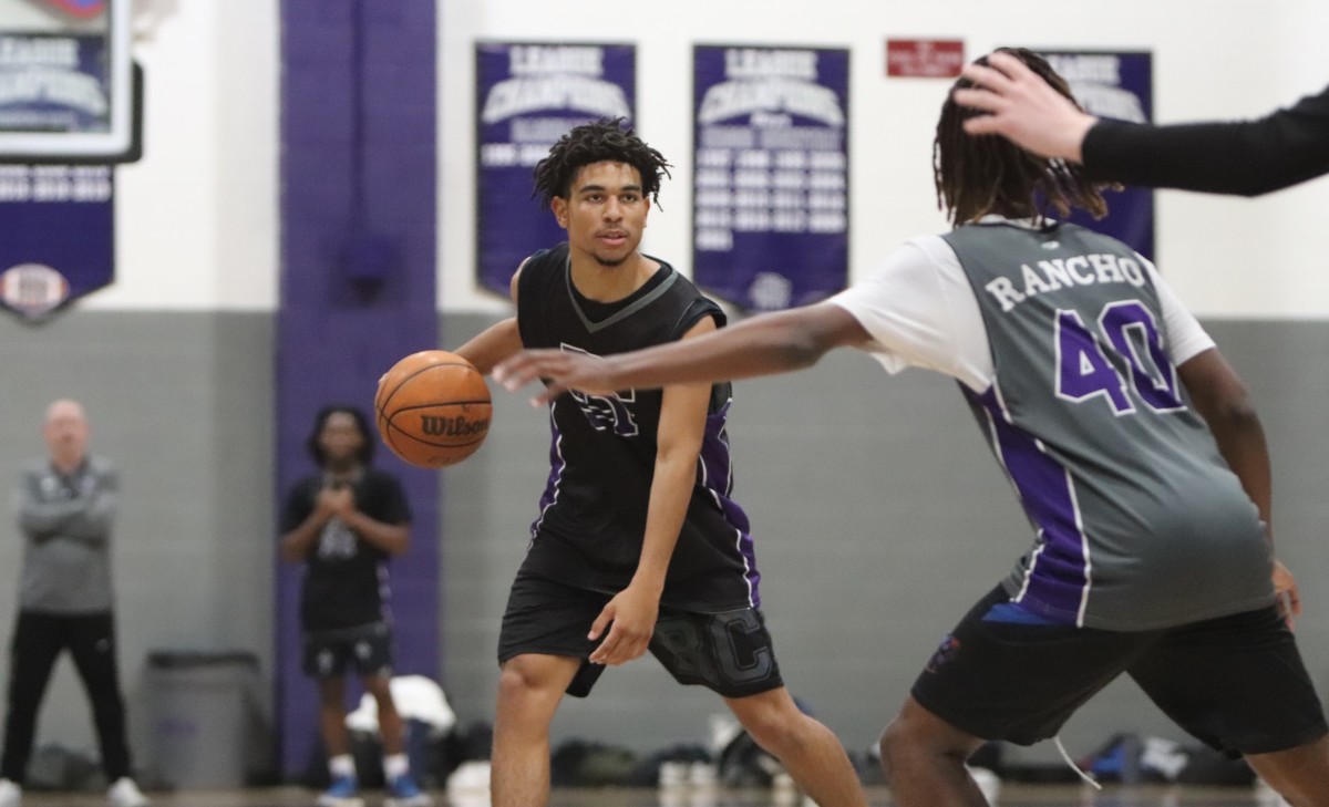 Rancho Cucamonga star point guard Aaron Glass makes the net dance ...
