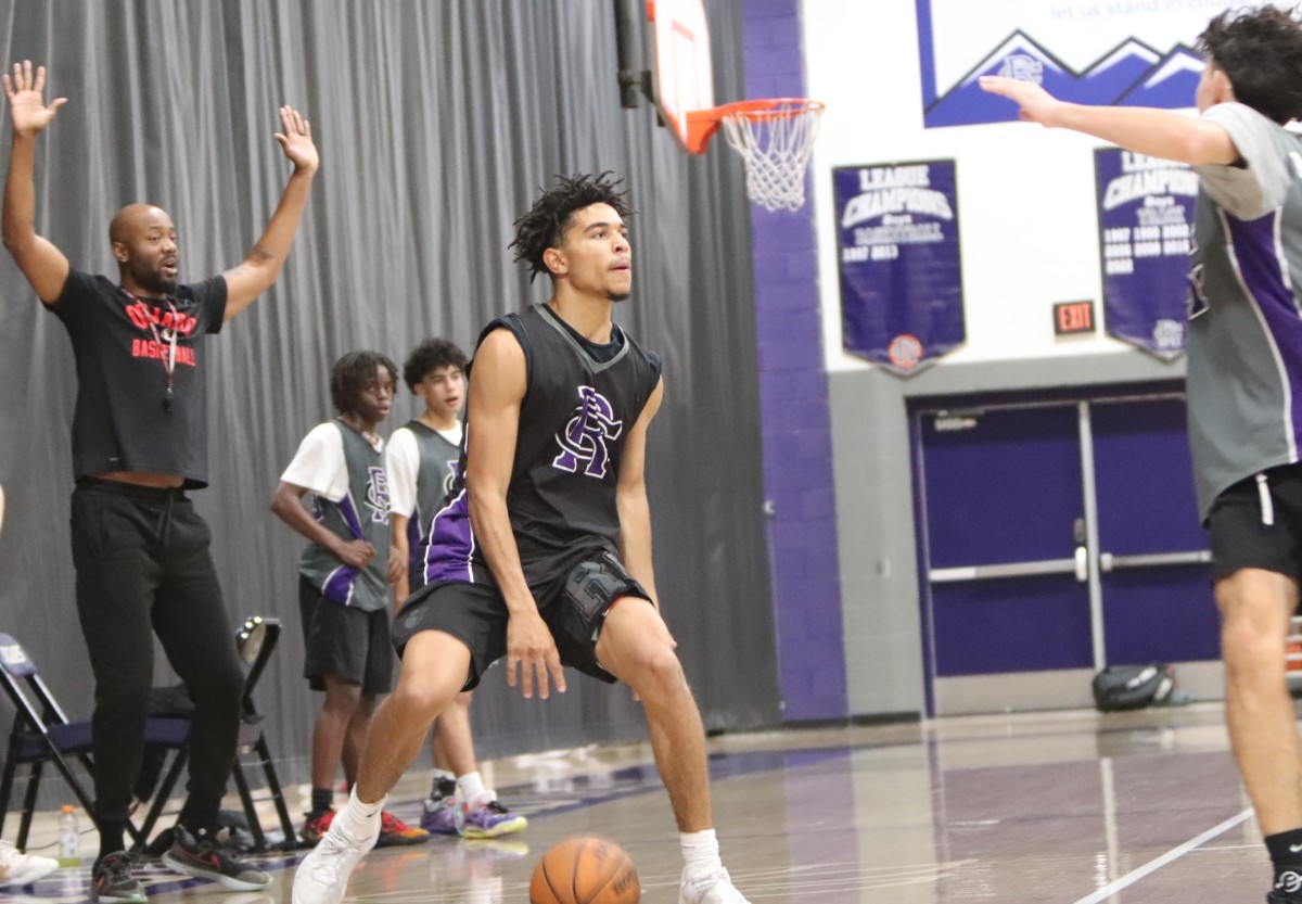 Rancho Cucamonga star point guard Aaron Glass makes the net dance ...