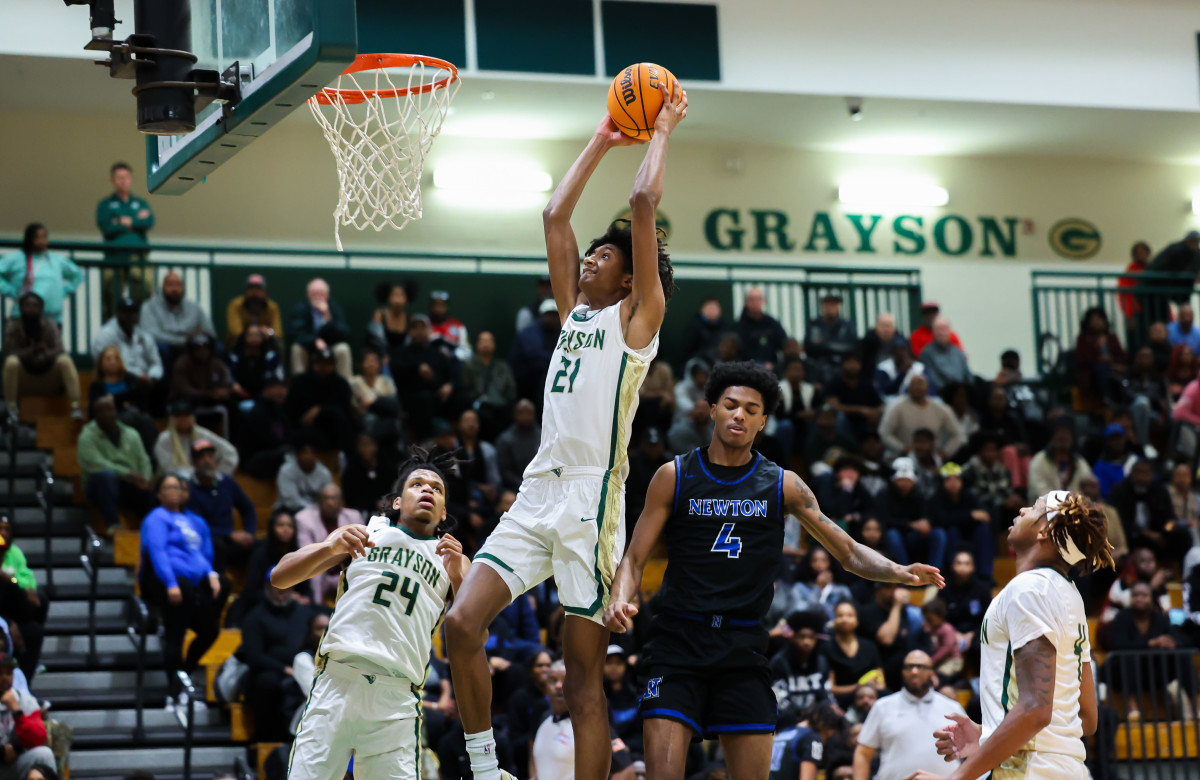 Grayson beats Newton in Georgia high school boys basketball thriller ...