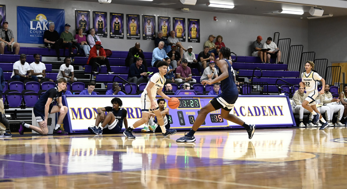 Brewster Academy (New Hampshire) 86 pulls away from Calvary Christian ...