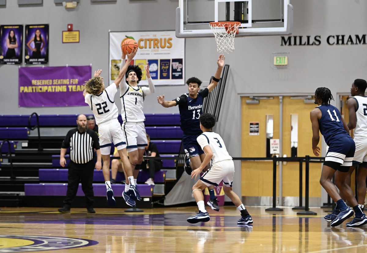 Brewster Academy (New Hampshire) 86 pulls away from Calvary Christian ...