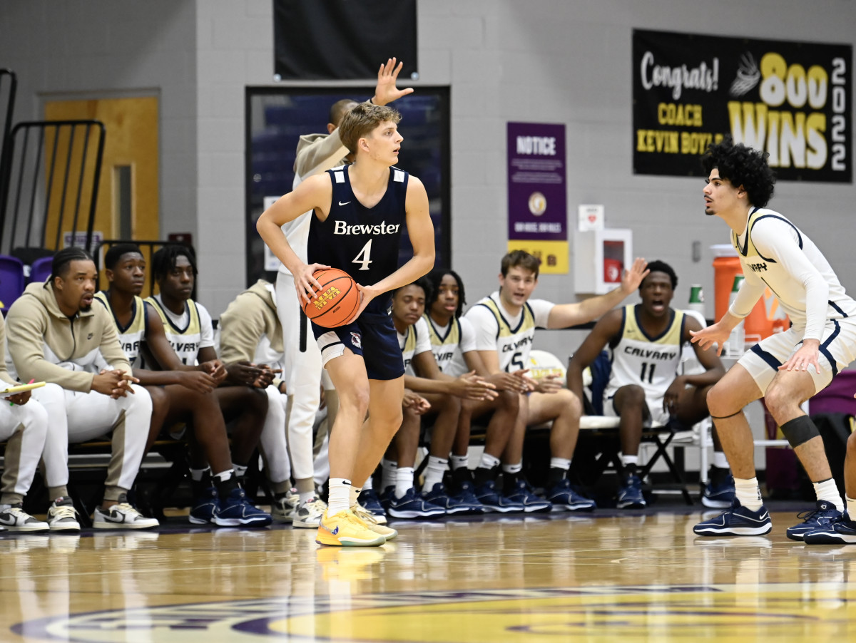 Brewster Academy (New Hampshire) 86 pulls away from Calvary Christian ...